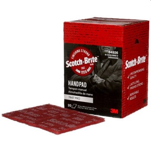 3M SCOTCH-BRITE CRVENI 7447 PRO | Iviček WEB